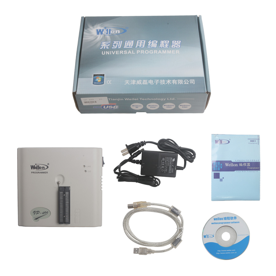 Wellon VP-499 EEPROM Programmer 48PIN Universal Pro VP499 upgrad [UP009] - $265.00 : OBD2cartool ...
